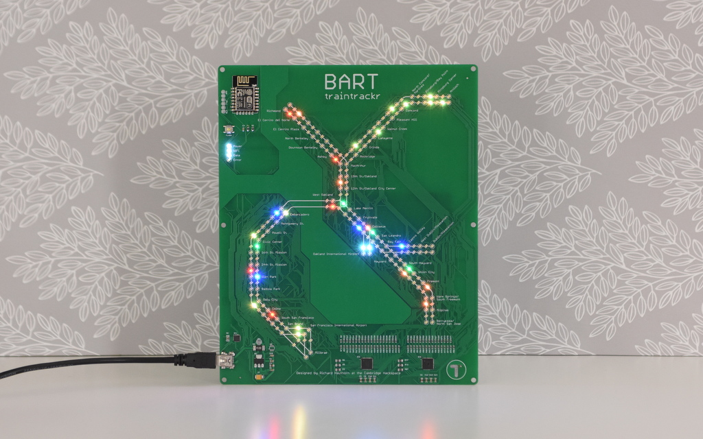 BART - San Francisco Bay Area - Traintrackr - Live LED Maps