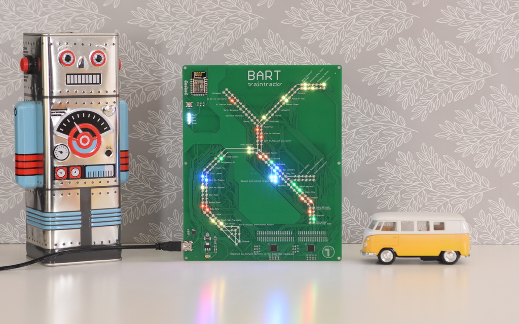 BART - San Francisco Bay Area - Traintrackr - Live LED Maps