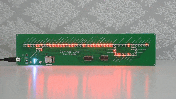 Traintrackr - Live LED Maps